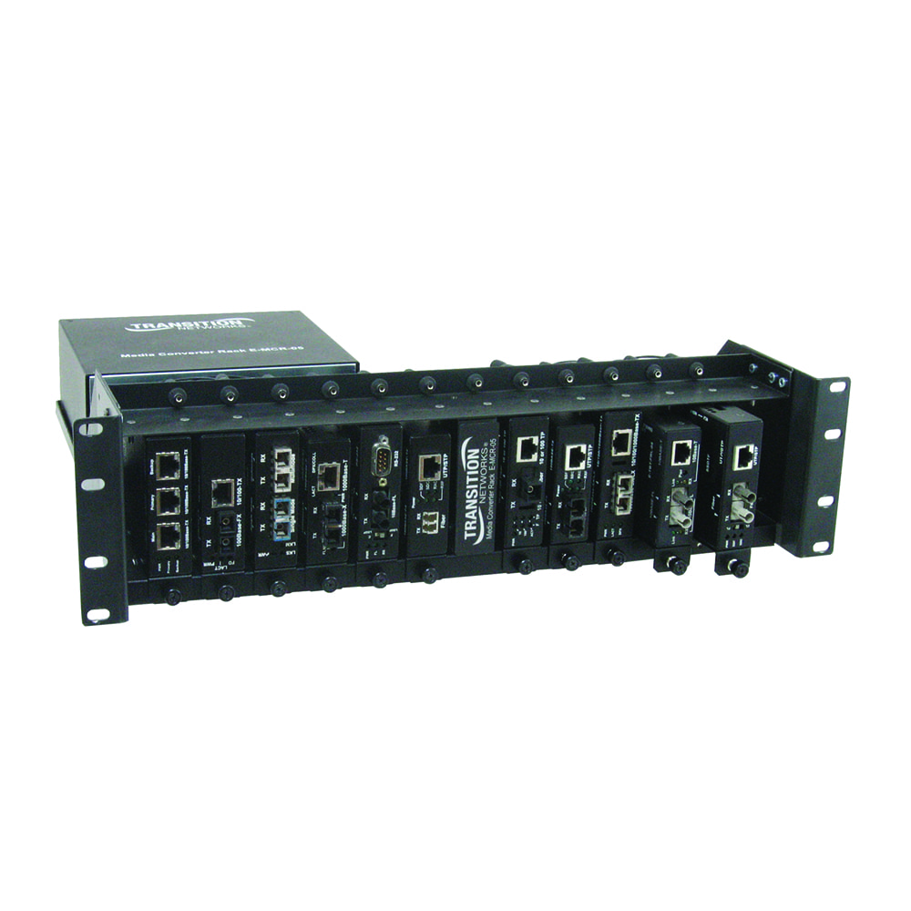 Transition Networks E-MCR-05 Rack - Sol Distribution