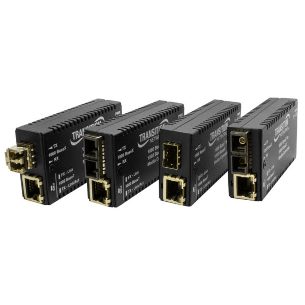 Transition Networks M/GE-T-SFP-01-SA Mini Media Converter - Sol ...